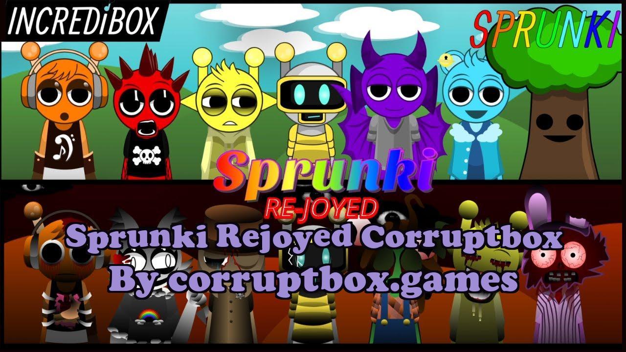 Corruptbox 游戏: 创建 Sprunki Corruptbox 游戏独特音乐